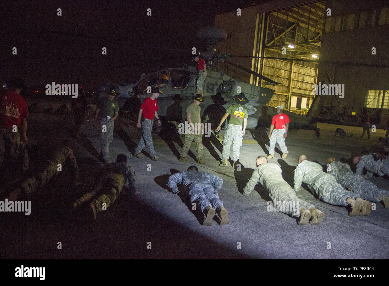 Spur candidates of 3rd Squadron, 17th Cavalry Regiment, 3rd Combat ...