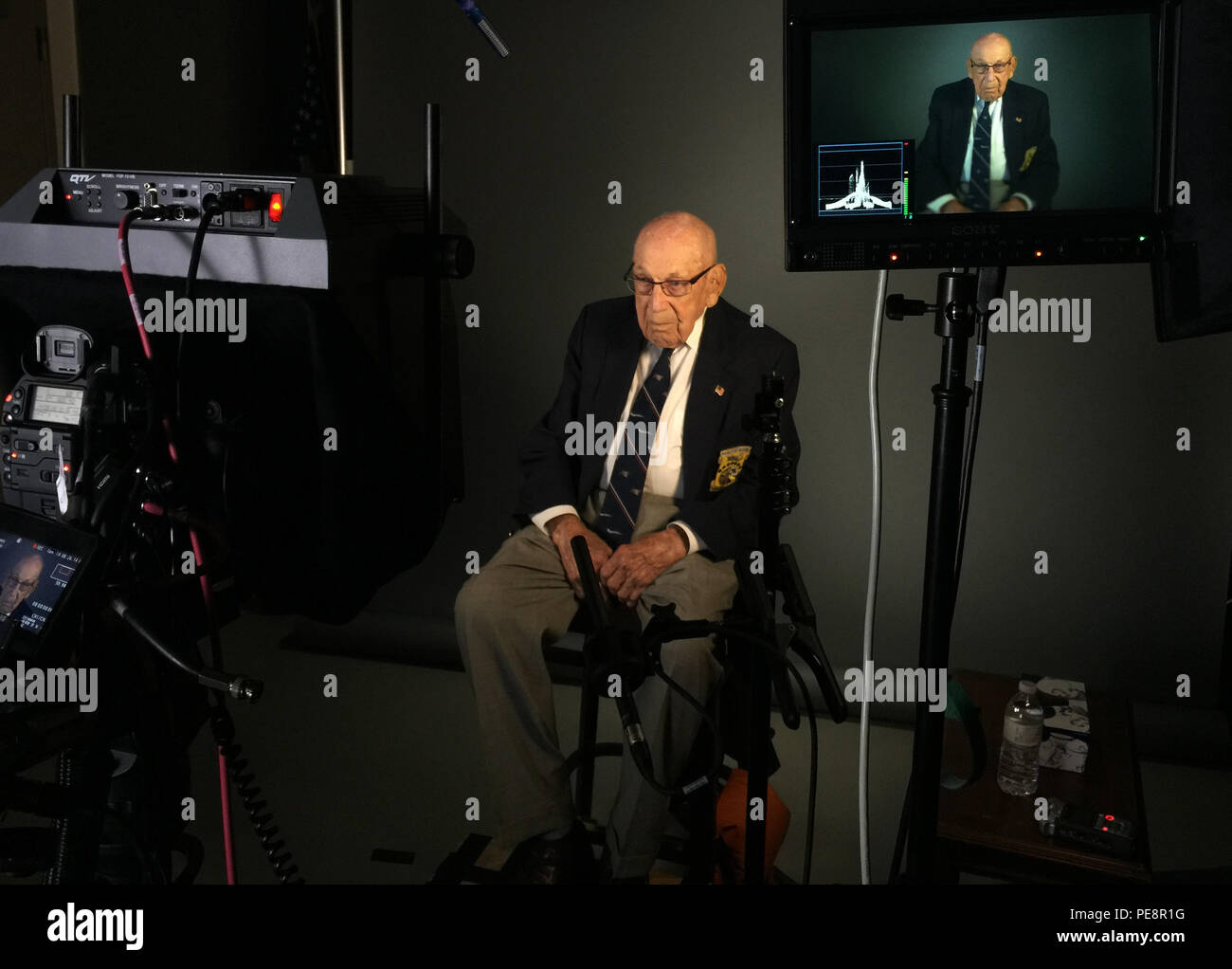 Retired Lt. Col. Robert E. Cole, a B-25 Mitchell bomber co-pilot and ...