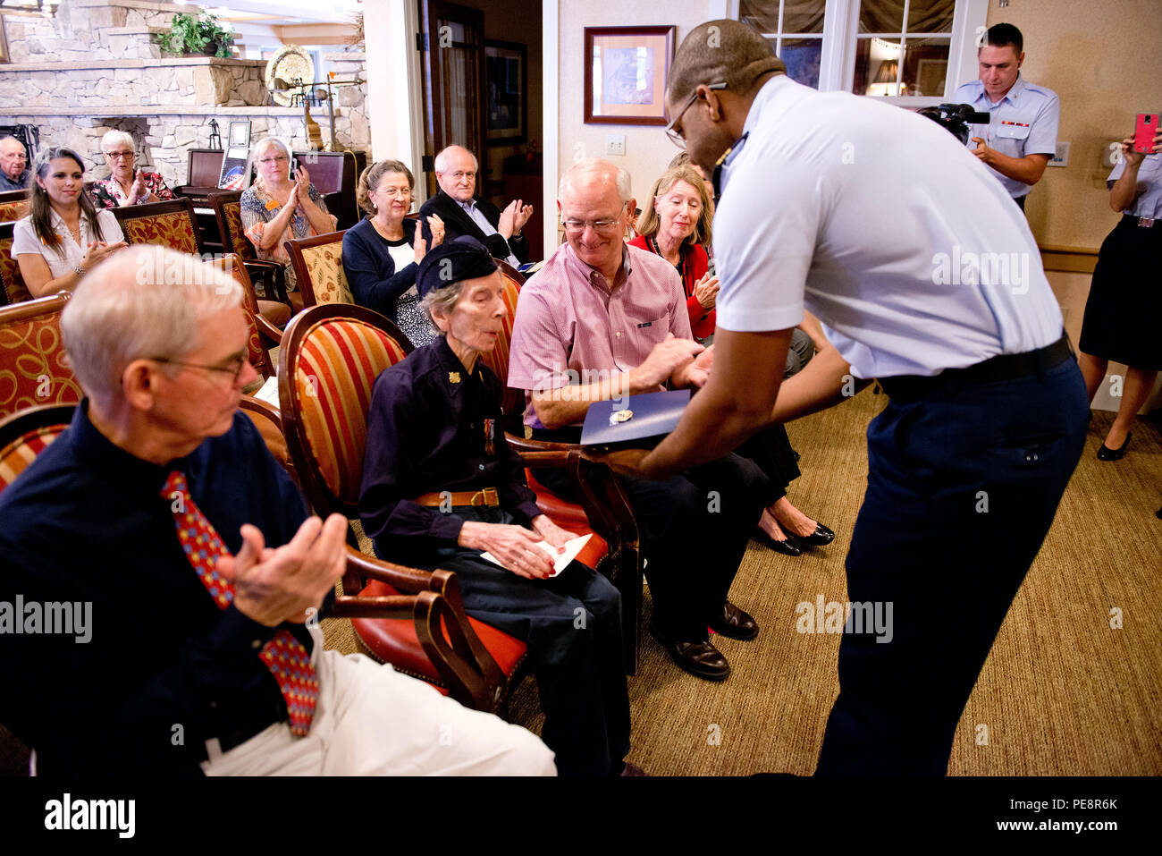 U.S. Coast Guard World War II veteran and SPAR Irene Ayriss Stone ...