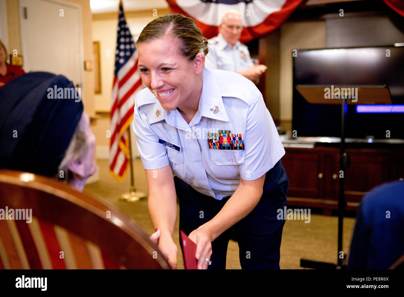 U.S. Coast Guard World War II veteran and SPAR Irene Ayriss Stone ...