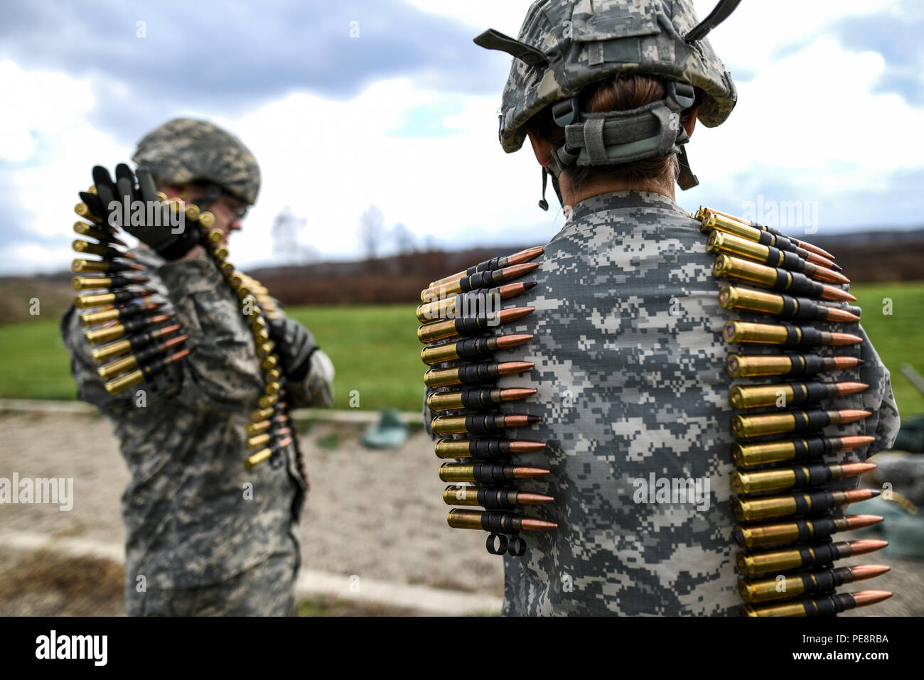 U.S. Army Reserve Soldiers from the 354th Military Police Company, of ...