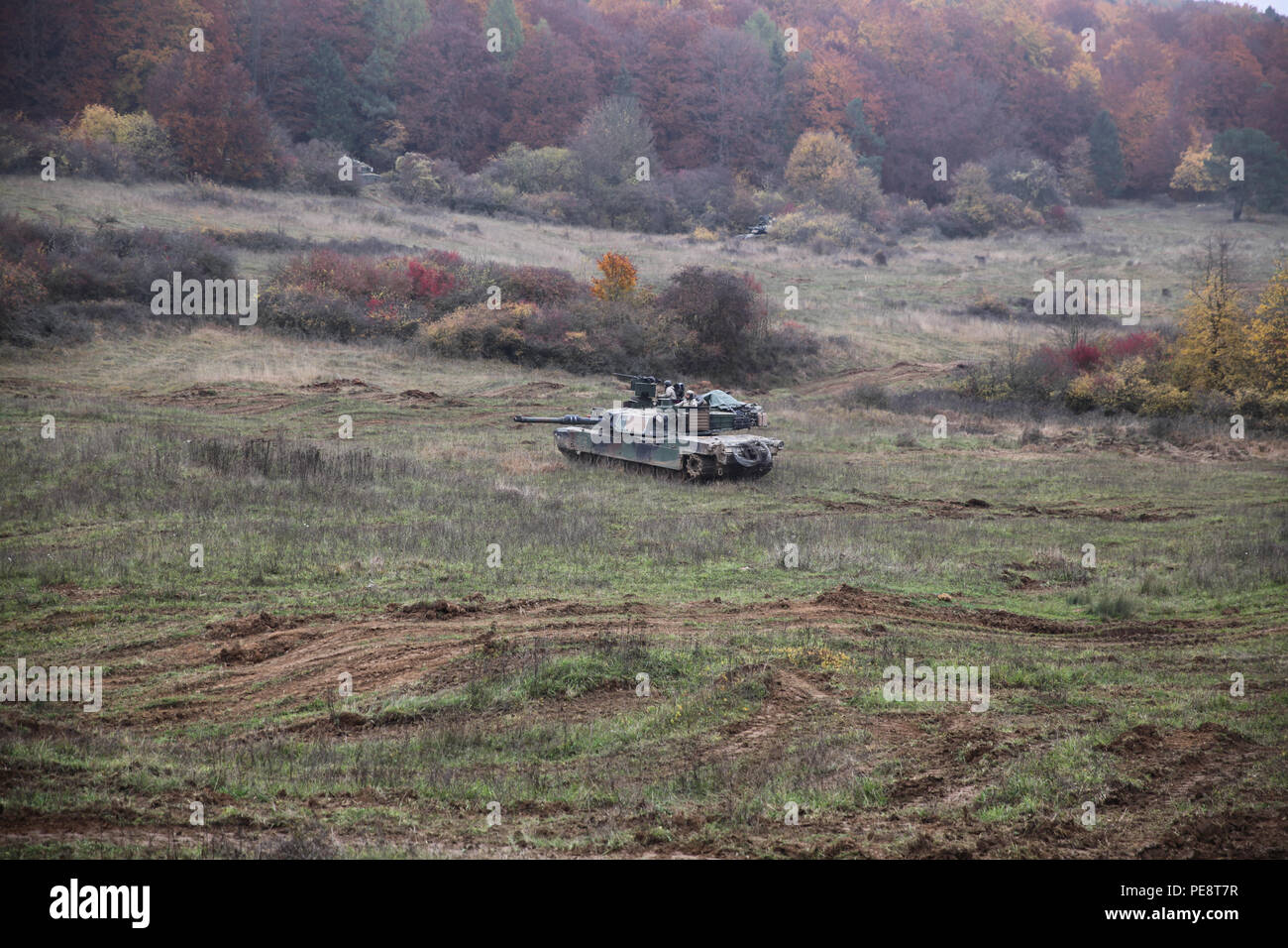U.S. Soldiers from the 1st Battalion, 64th Armor Regiment, 1st Armored ...
