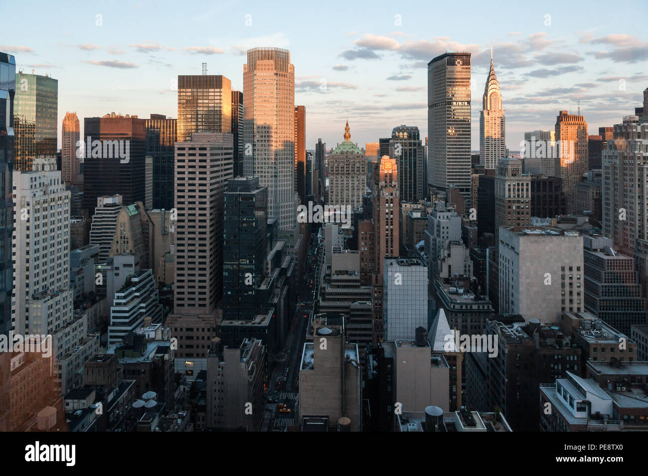 Midtown Manhattan seen from above Stock Photo - Alamy