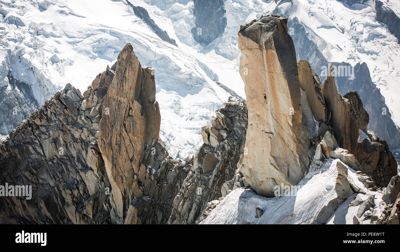 Digital Crack, Chamonix, France Stock Photo - Alamy