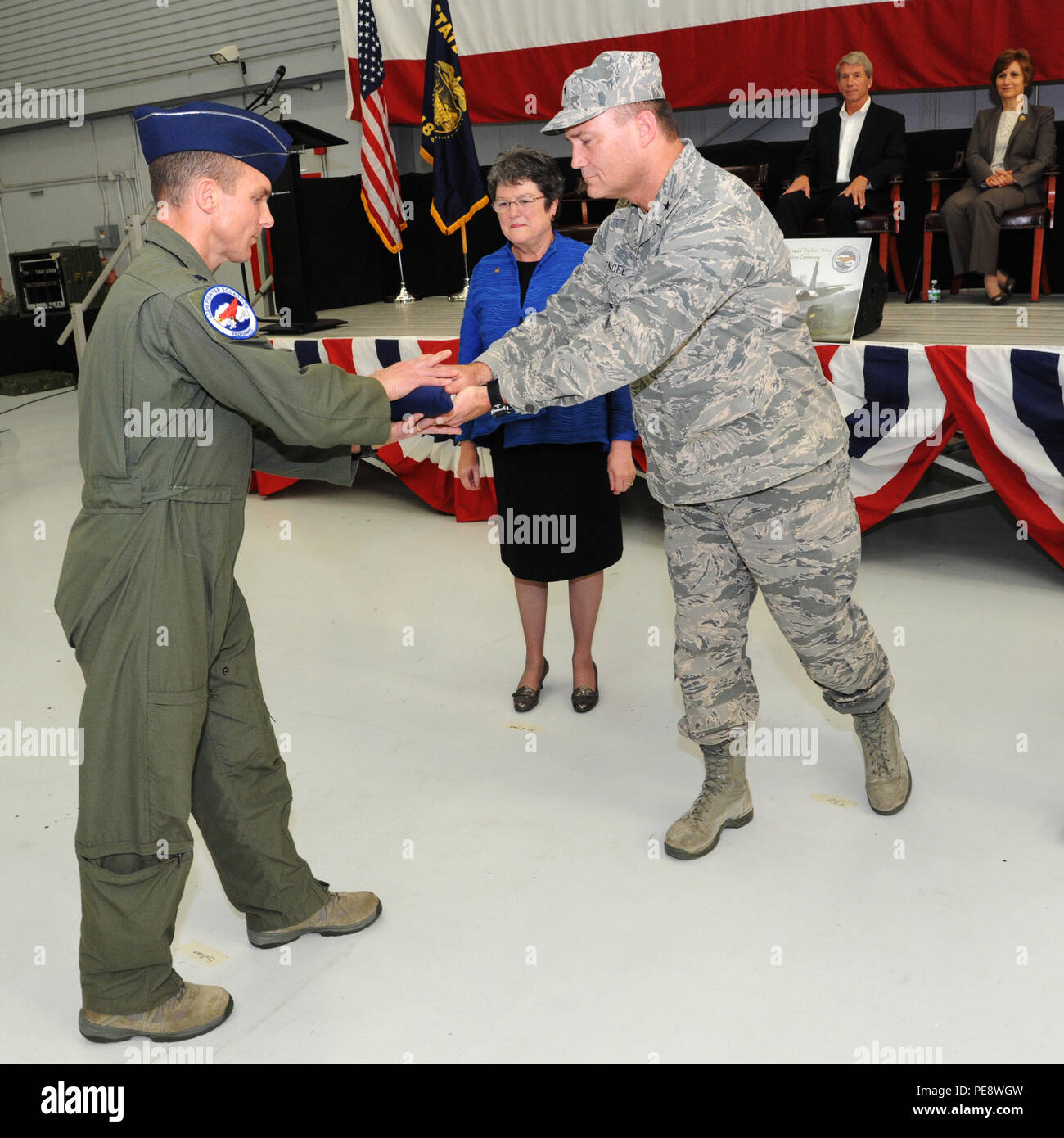 Lt. Col. Sean Sullivan, 123rd Expeditionary Fighter Squadron commander ...