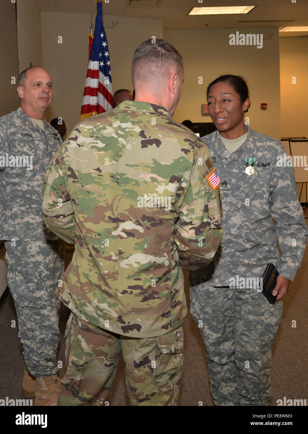 Looks on as brig gen jason walrath hi-res stock photography and images ...