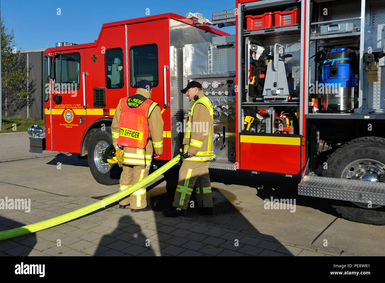 Civilian firefighters from U.S. Army Europe took part in their annual ...