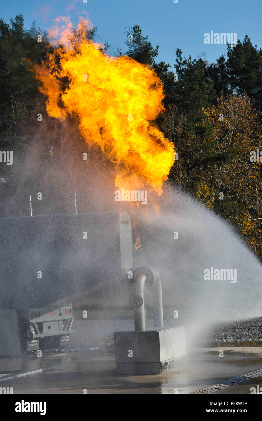 Civilian firefighters from U.S. Army Europe took part in their annual ...