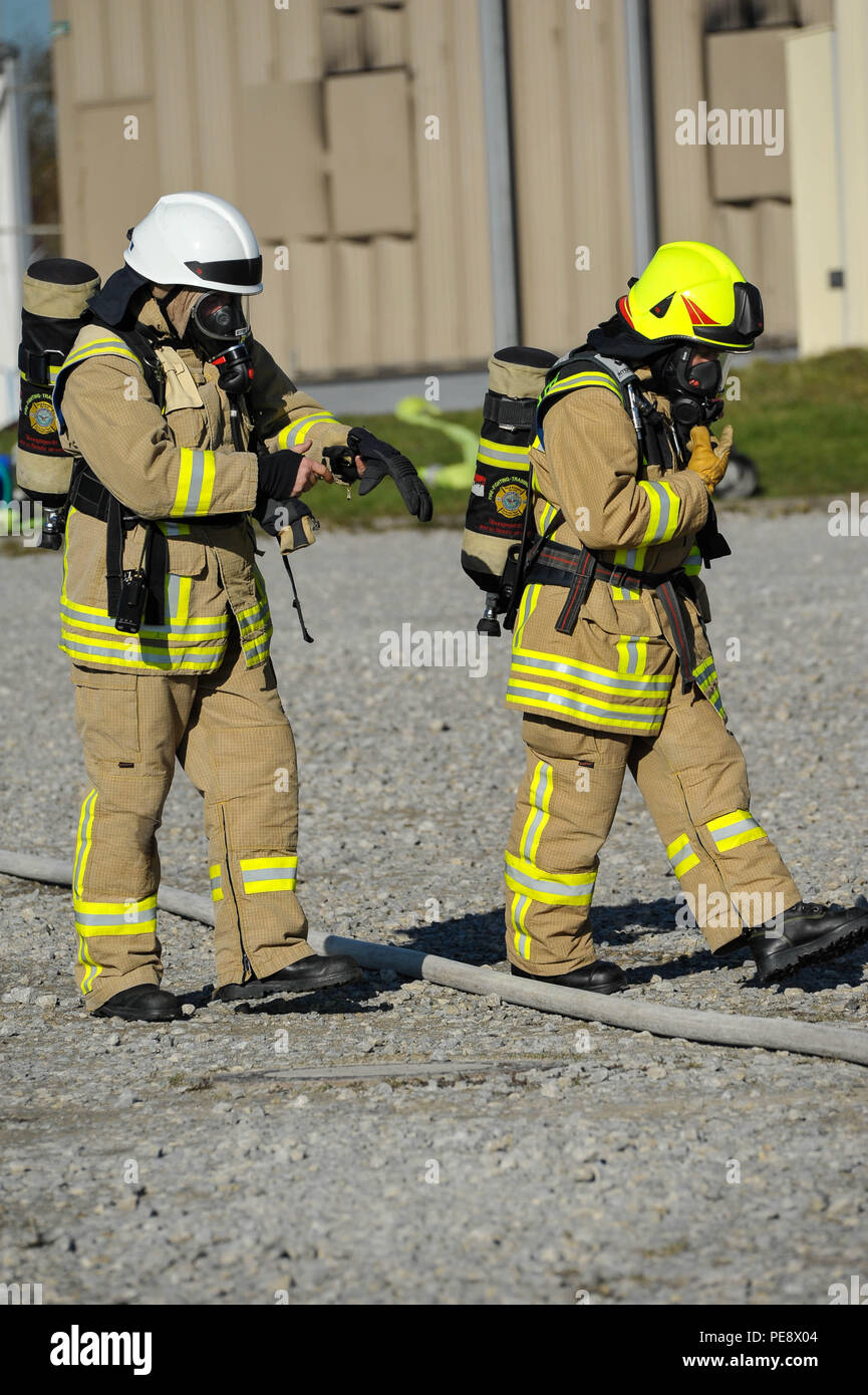 Civilian firefighters from U.S. Army Europe took part in their annual ...