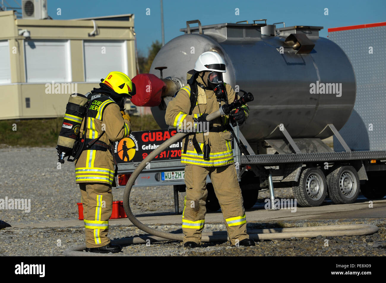 Civilian firefighters from U.S. Army Europe took part in their annual ...