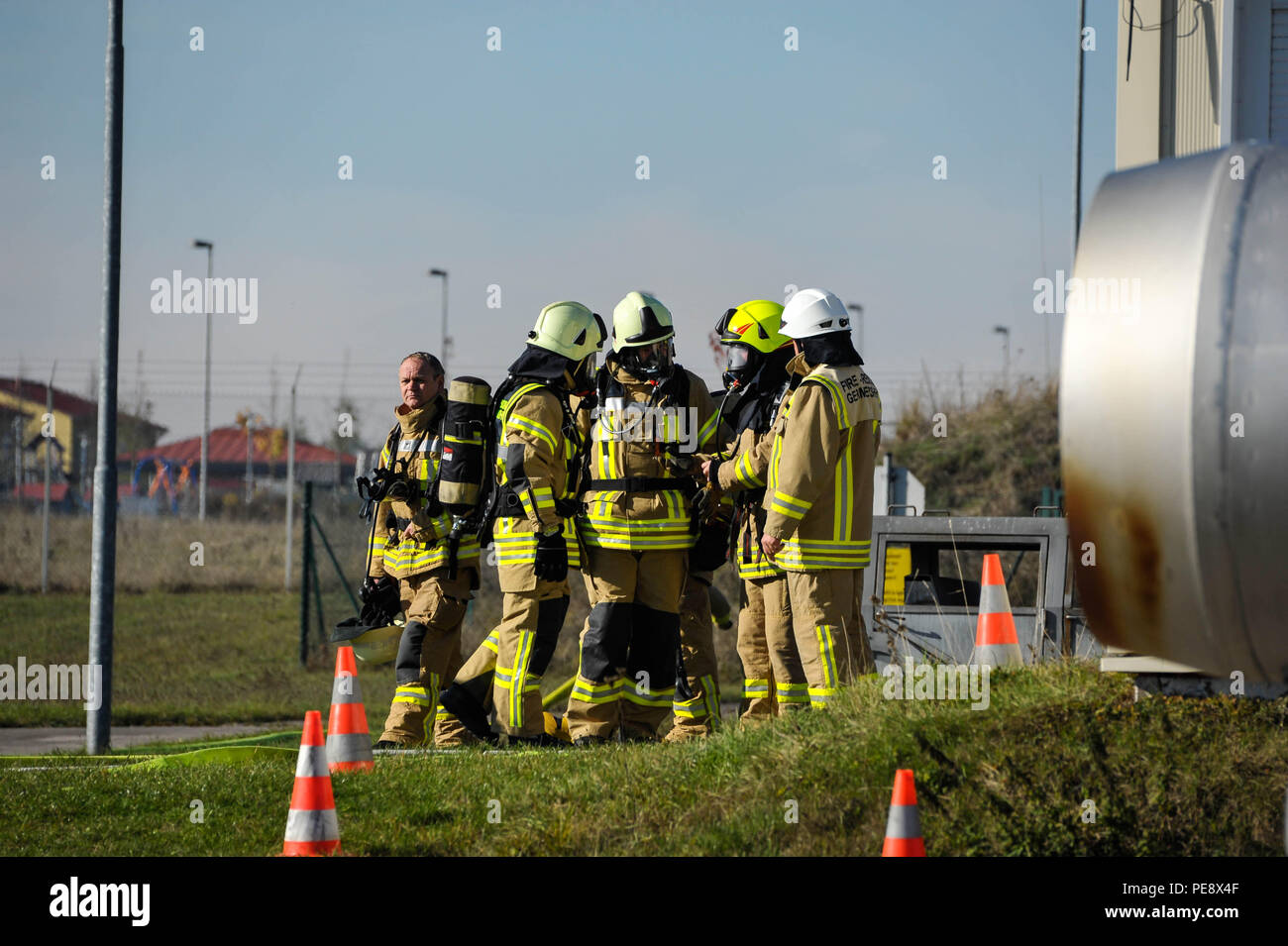 Civilian firefighters from U.S. Army Europe took part in their annual ...