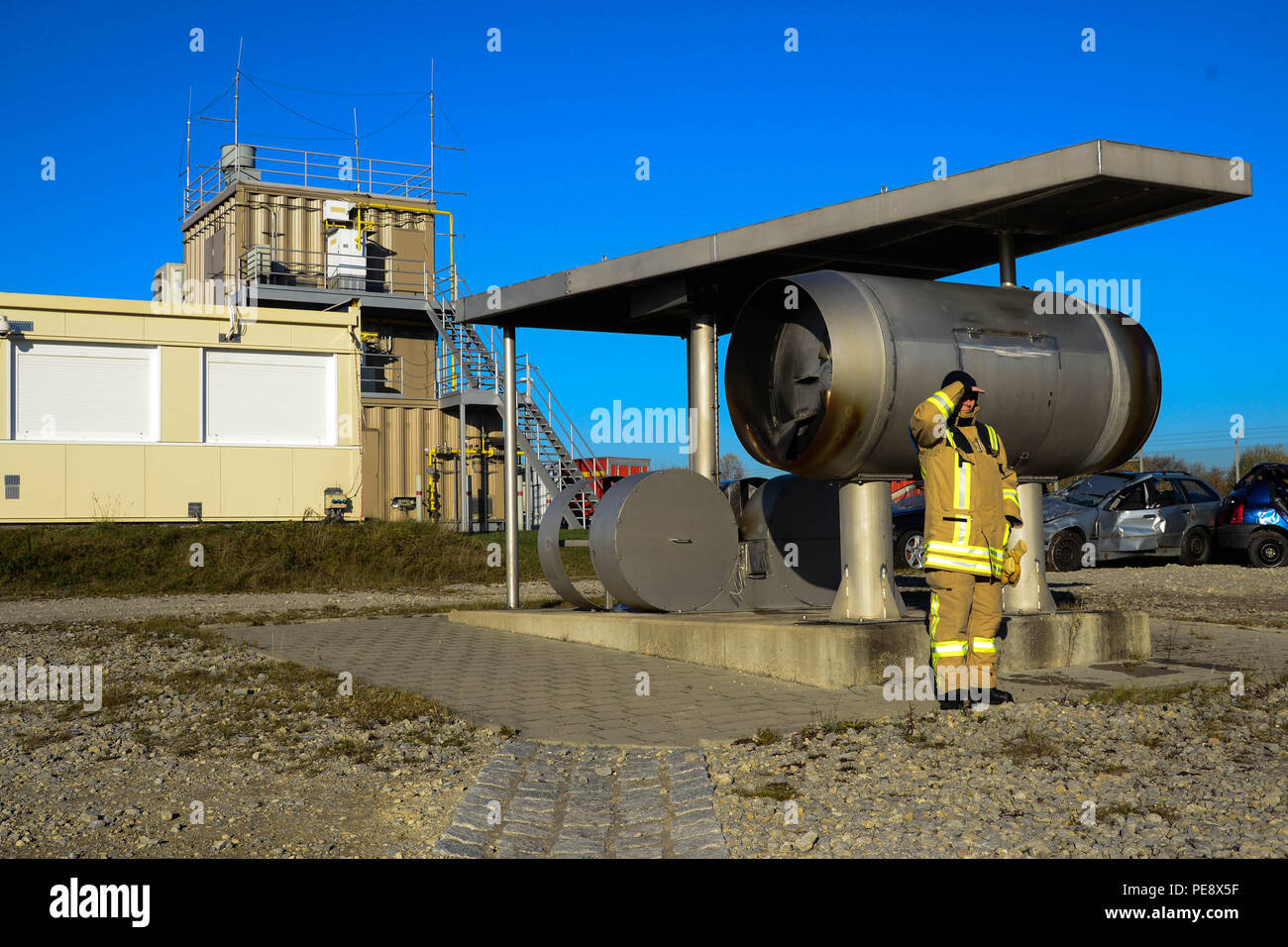 Civilian firefighters from U.S. Army Europe took part in their annual ...