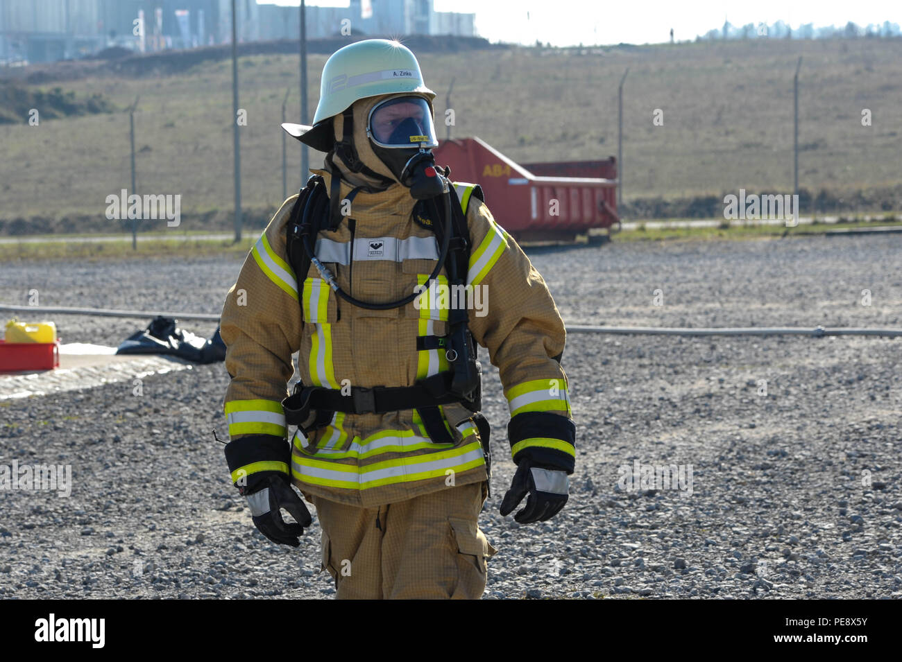 Civilian firefighters from U.S. Army Europe took part in their annual ...