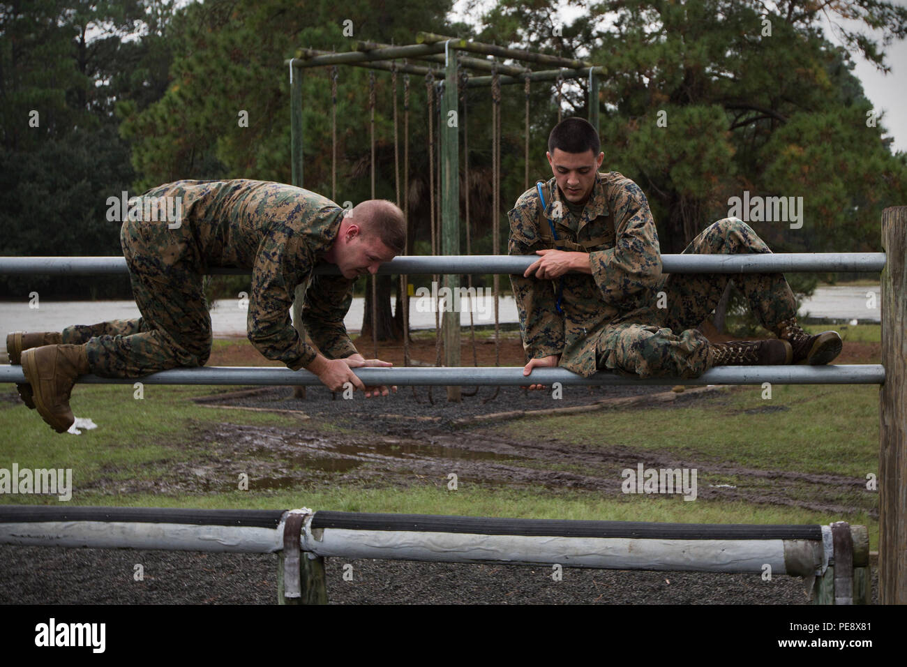 U.S. Marines with Parris Island Combat Camera, Headquarters and Service ...