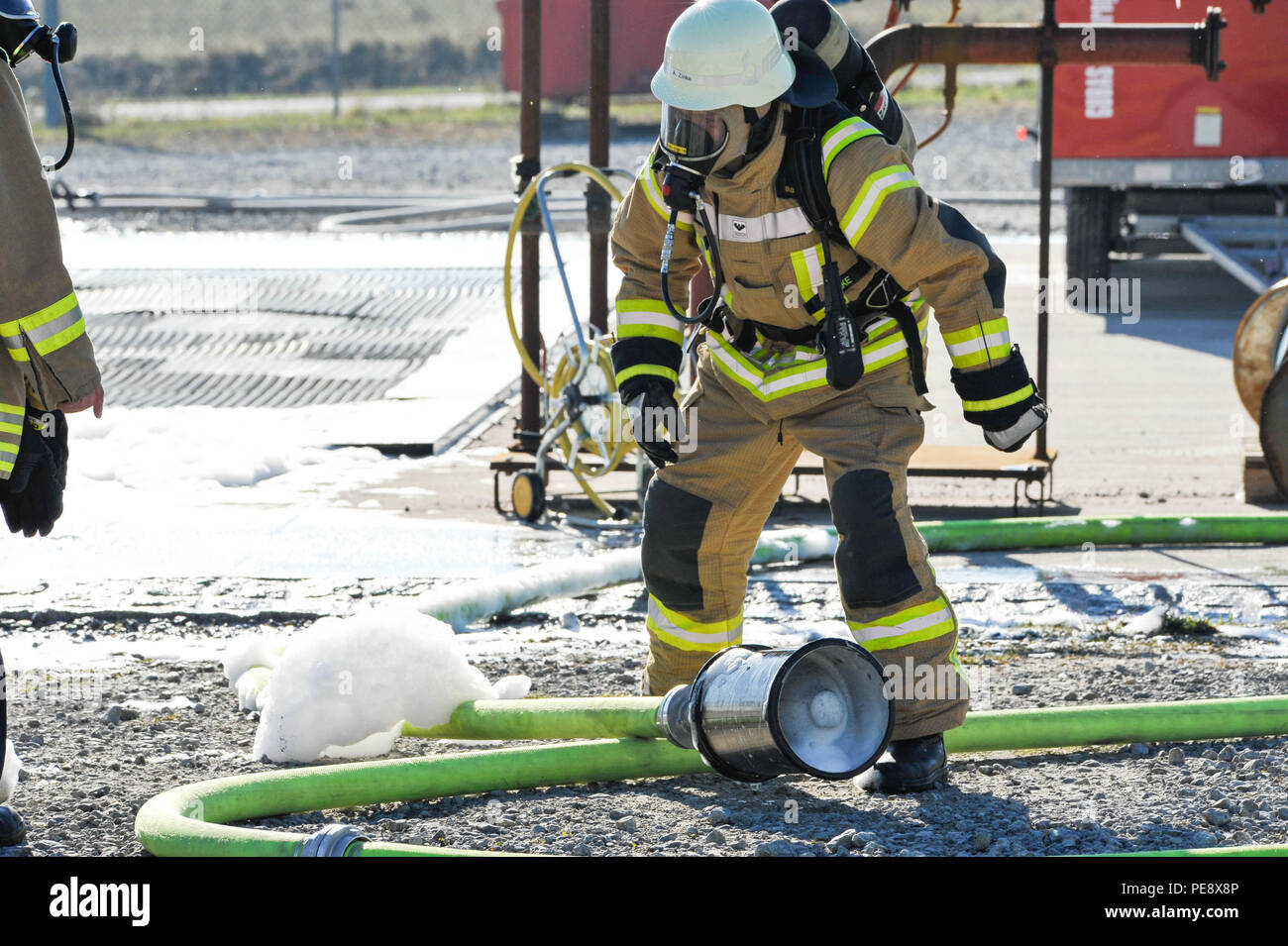 Civilian firefighters from U.S. Army Europe took part in their annual ...