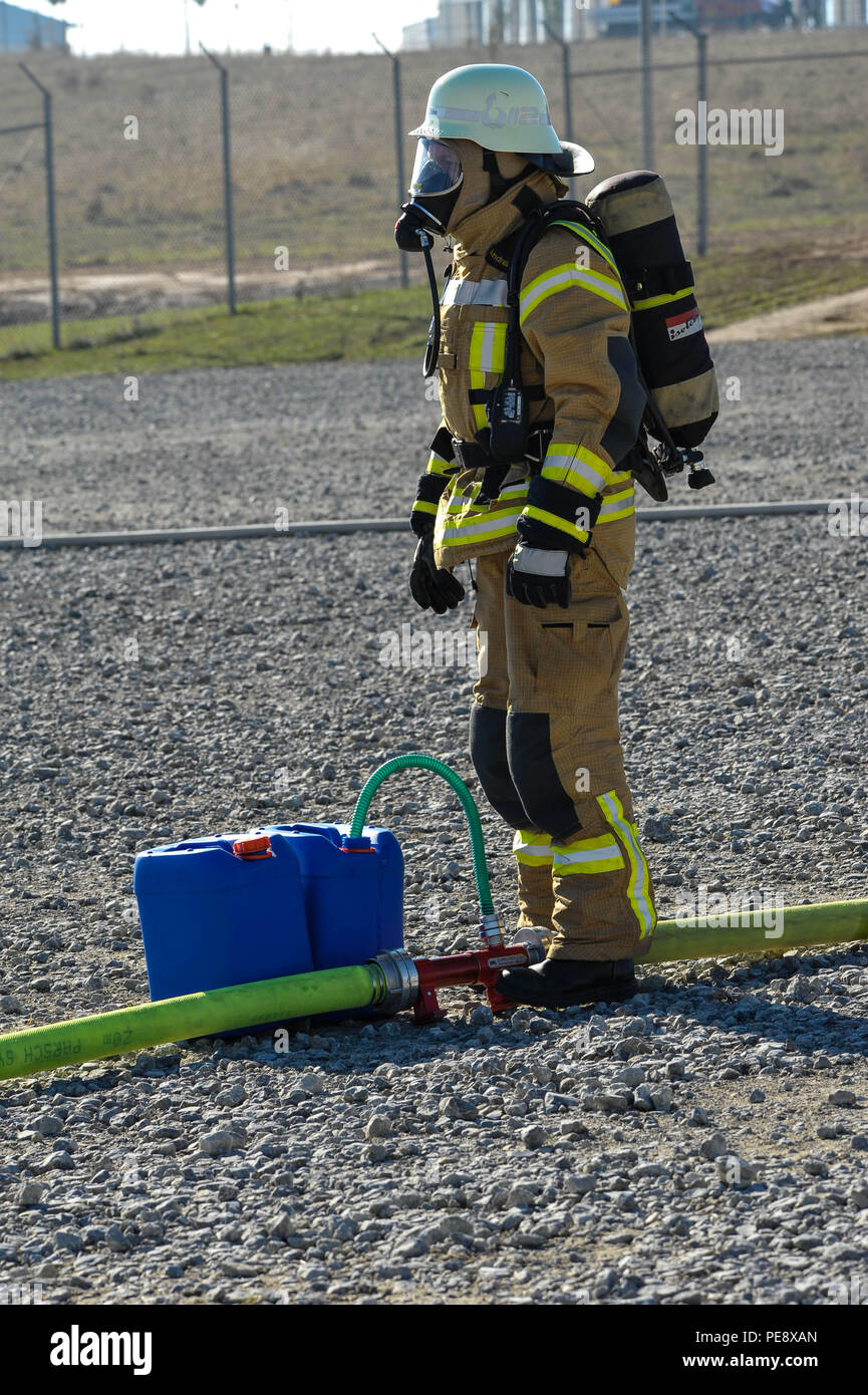 Civilian firefighters from U.S. Army Europe took part in their annual ...