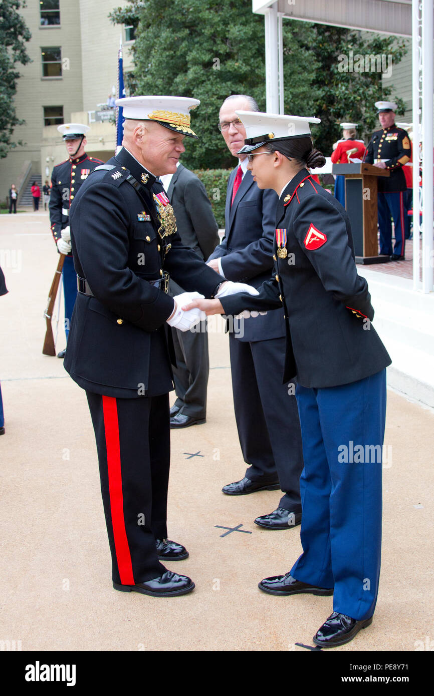 Commandant of the Marine Corps, Gen. Robert B. Neller, left ...