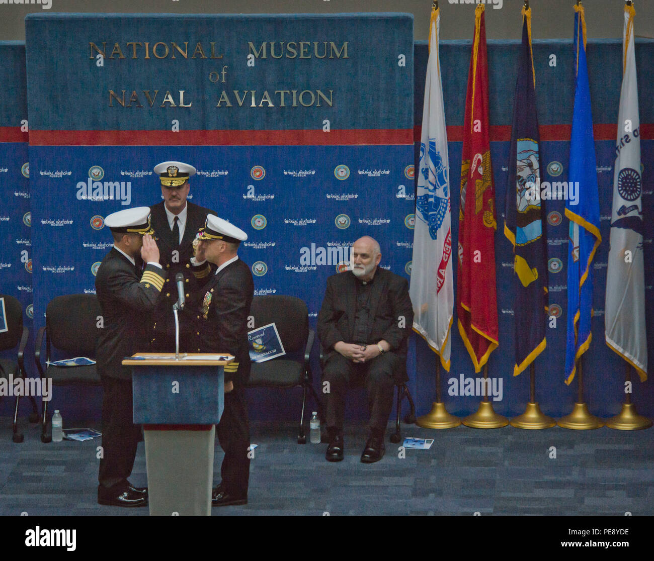 151108-NI474-219 NAS PENSACOLA, Fla. (Nov. 8, 2015) Capt. Tom Frosch ...