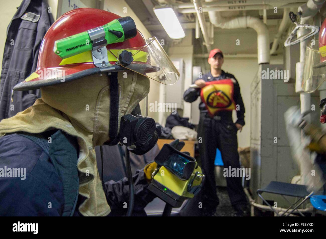 Fire party drill hi-res stock photography and images - Alamy