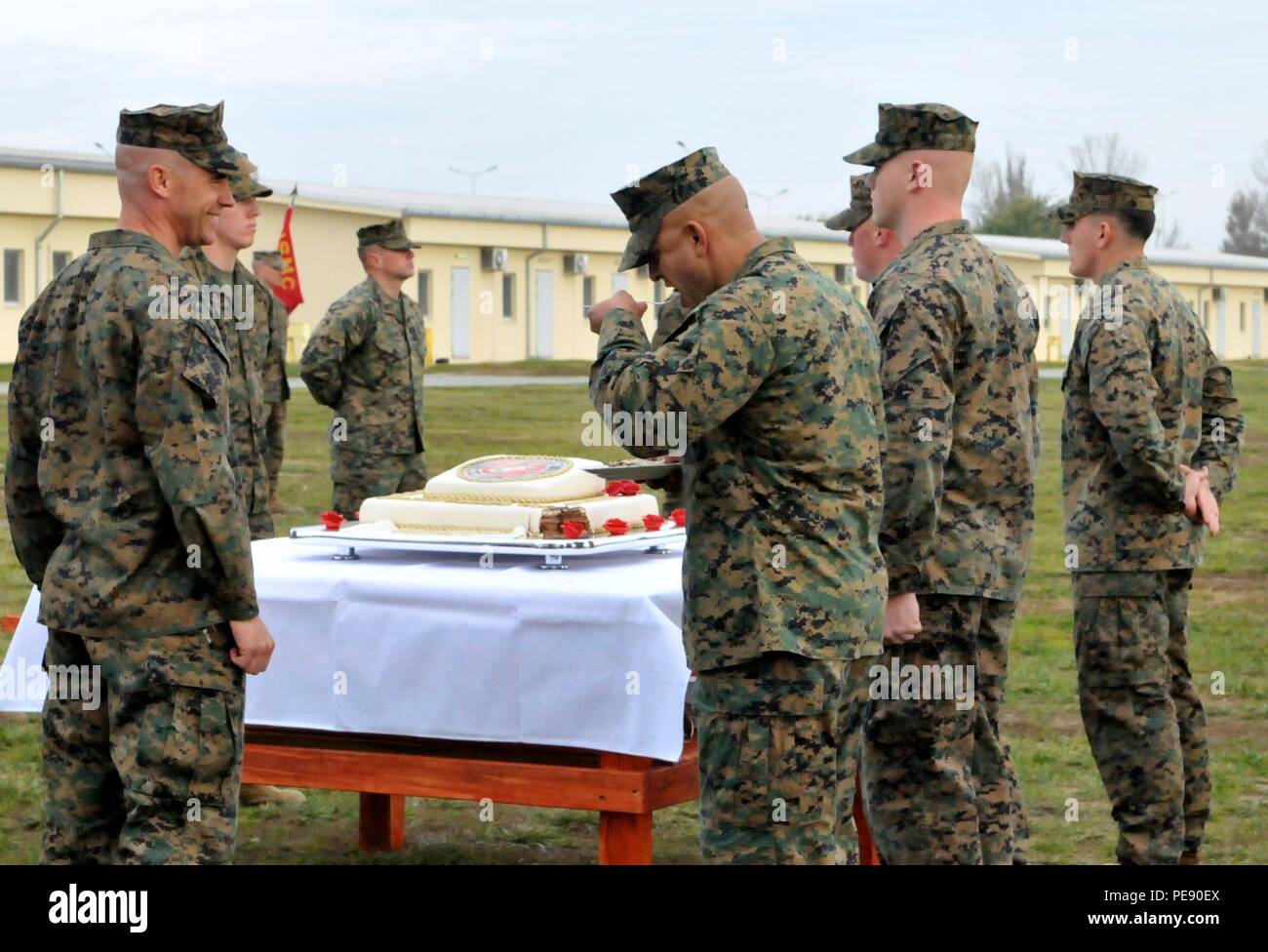 Black Sea Rotational Force Commanding Officer, Lt. Col. Kemper A. Jones ...