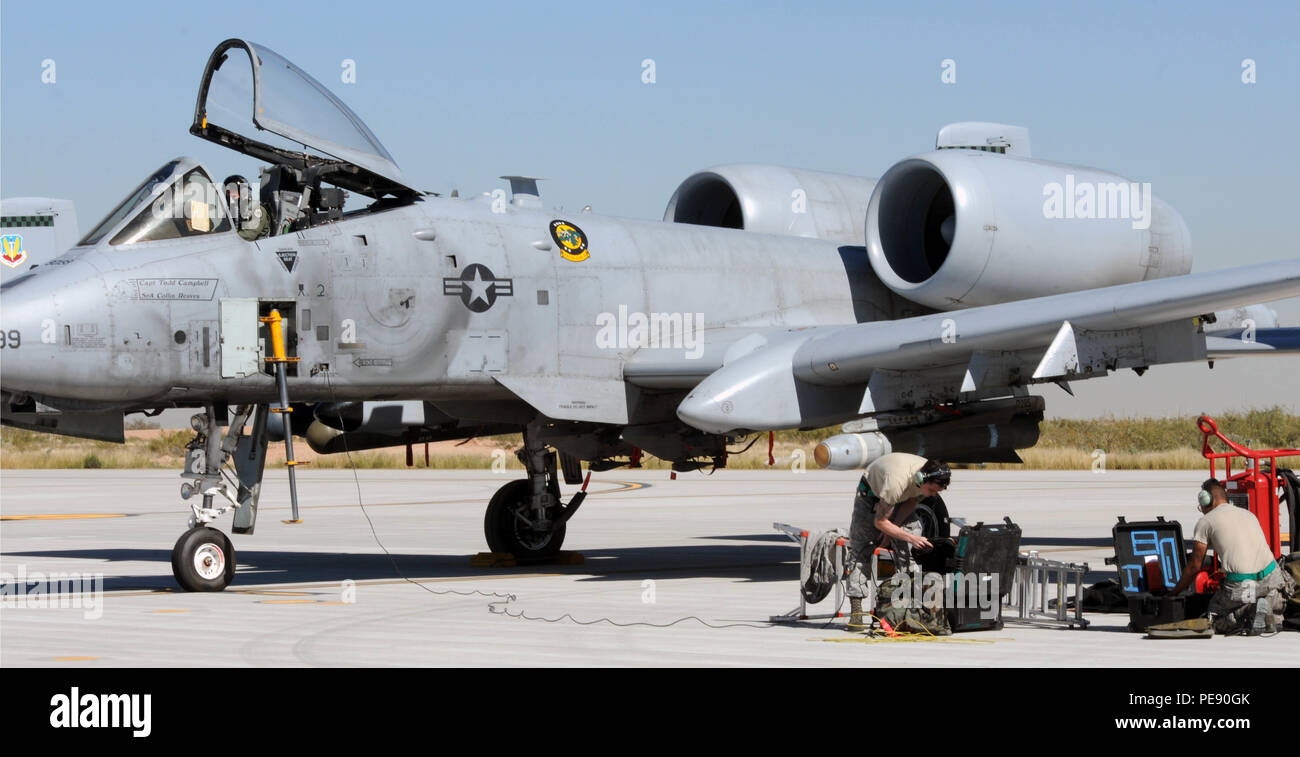 Airmen assigned to the 757th Aircraft Maintenance Squadron at Nellis ...