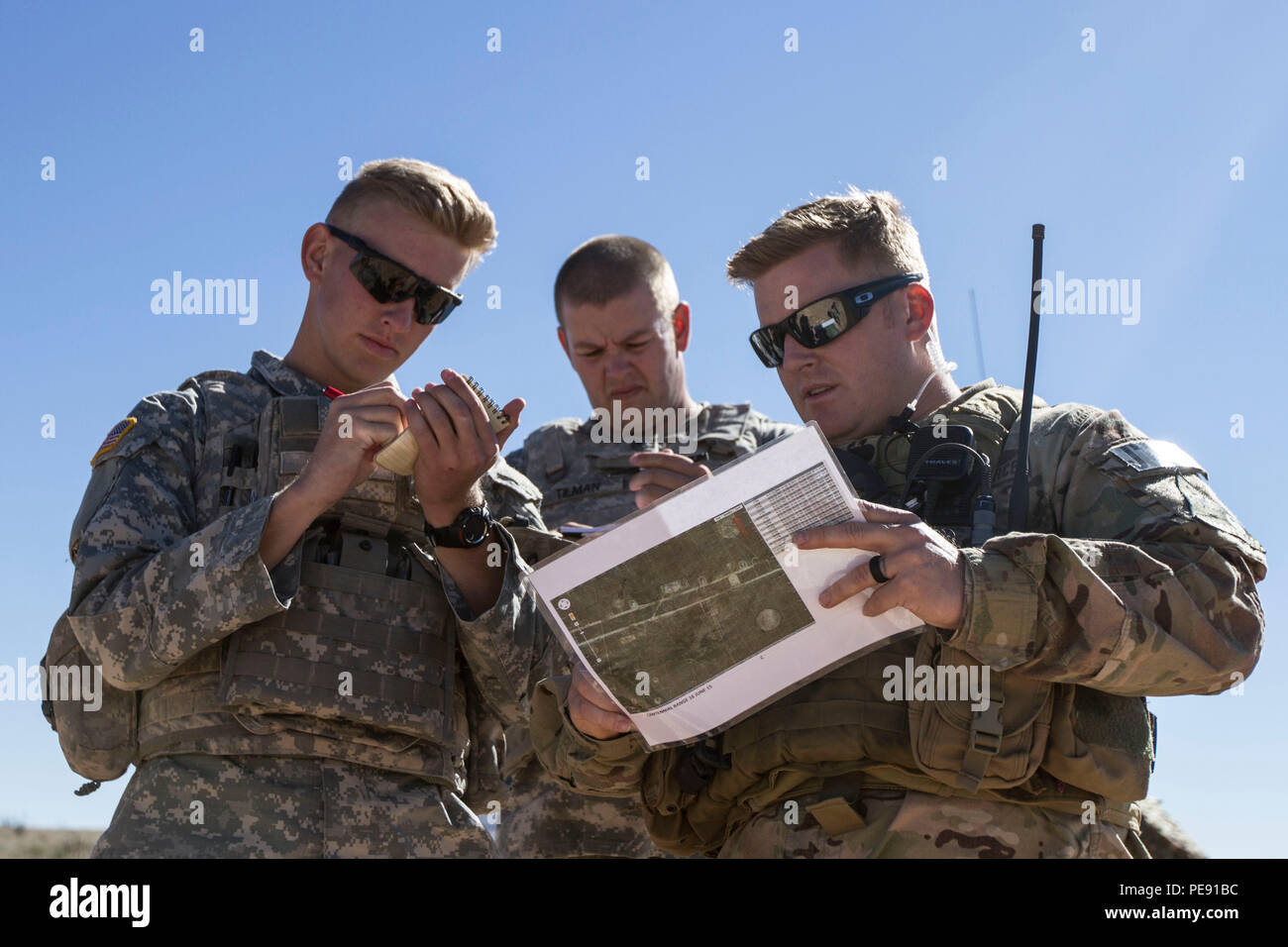 Army and Air Force forward observers locate targets for the A-10C ...