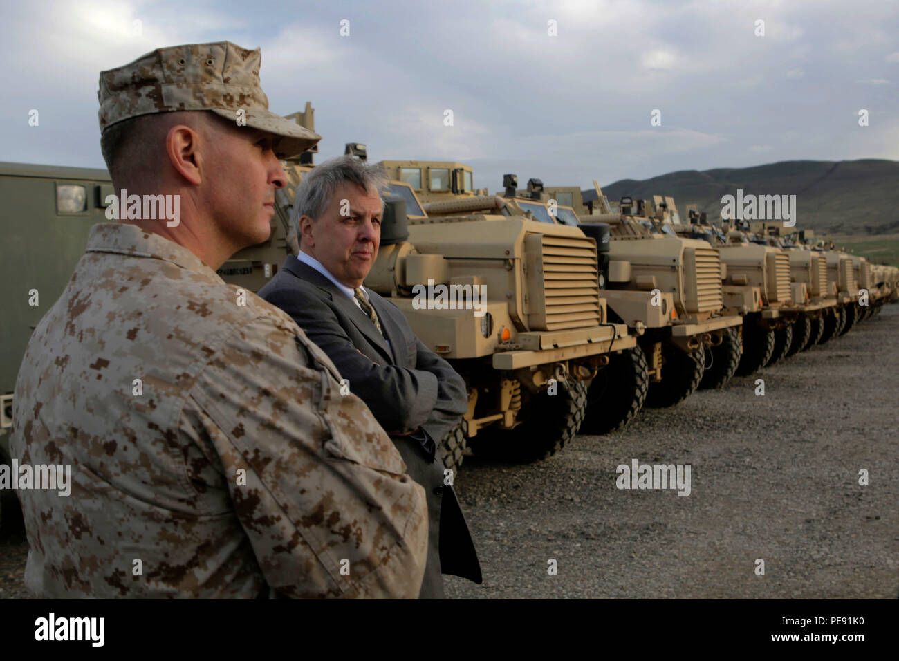 Ian C. Kelly, U.S. Ambassador to Georgia, and Lt. Col. Andrew J. Munro ...