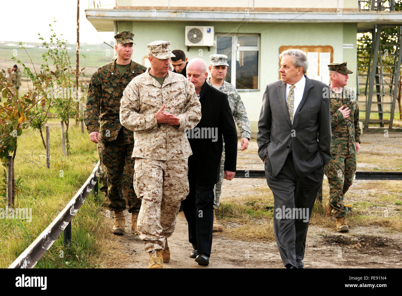 U.S. Ambassador Kelly sets foot on Krtsanisi National Training Center ...