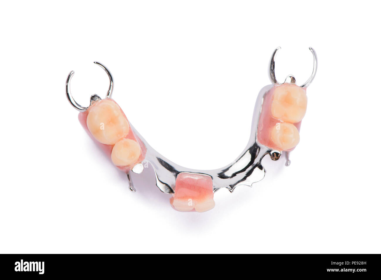 Removable partial denture lower teeth hi-res stock photography and ...