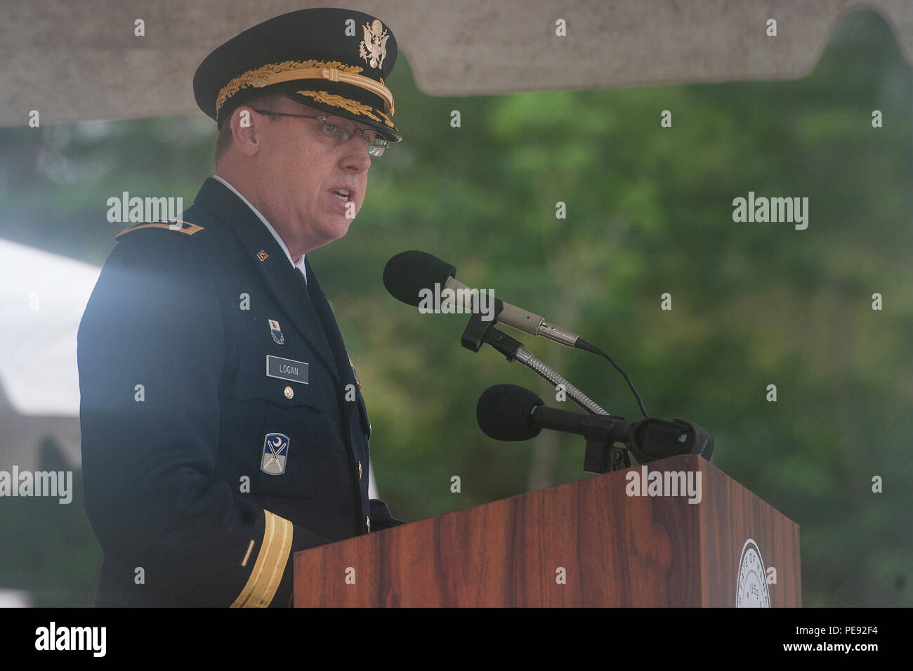 U.S. Army Maj. Gen. Arthur J. Logan, the adjutant general of the state ...