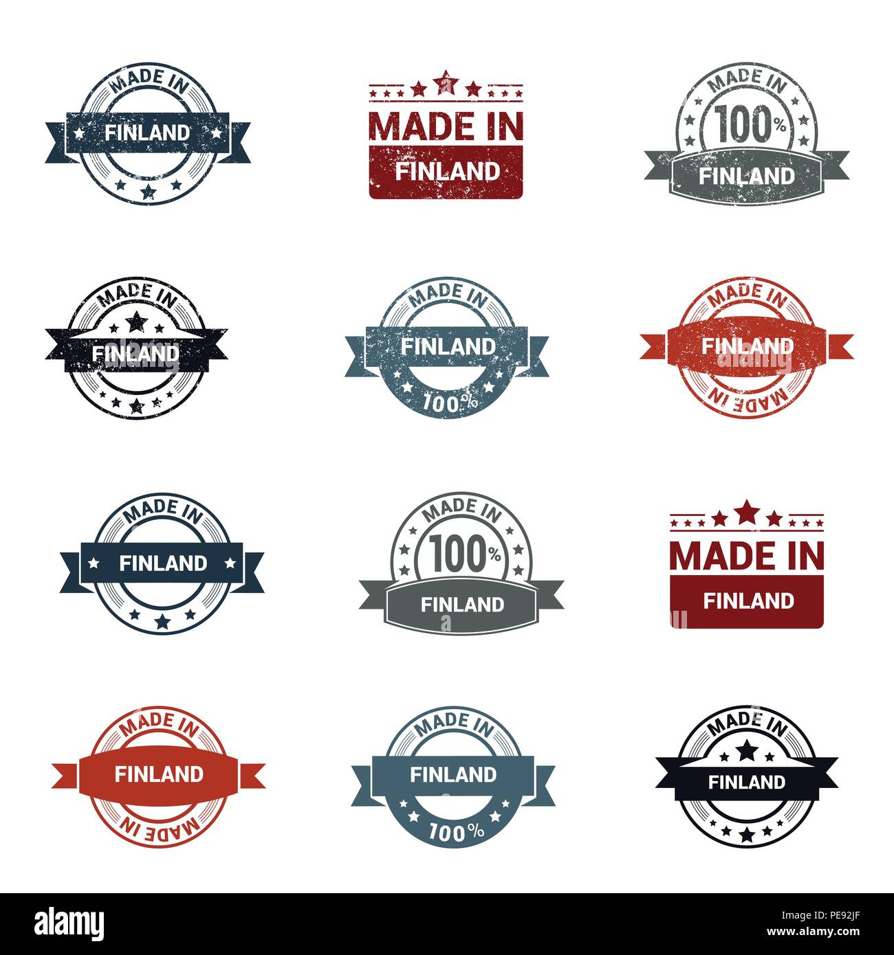 Entry stamps Stock Vector Images - Alamy
