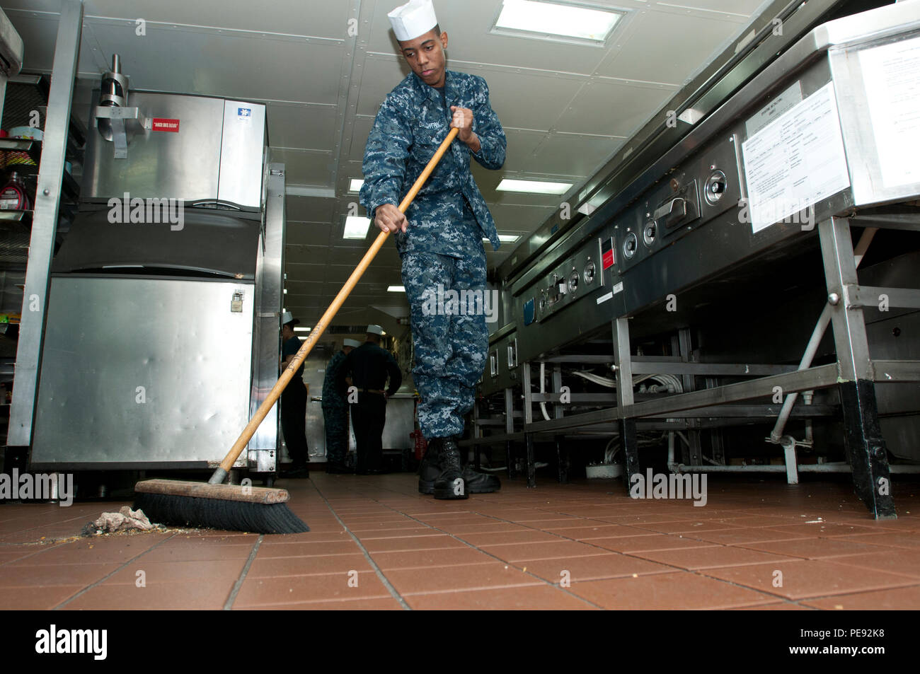 SASEBO, Japan (Nov. 12, 2015) – Culinary Specialist Seaman Recruit ...