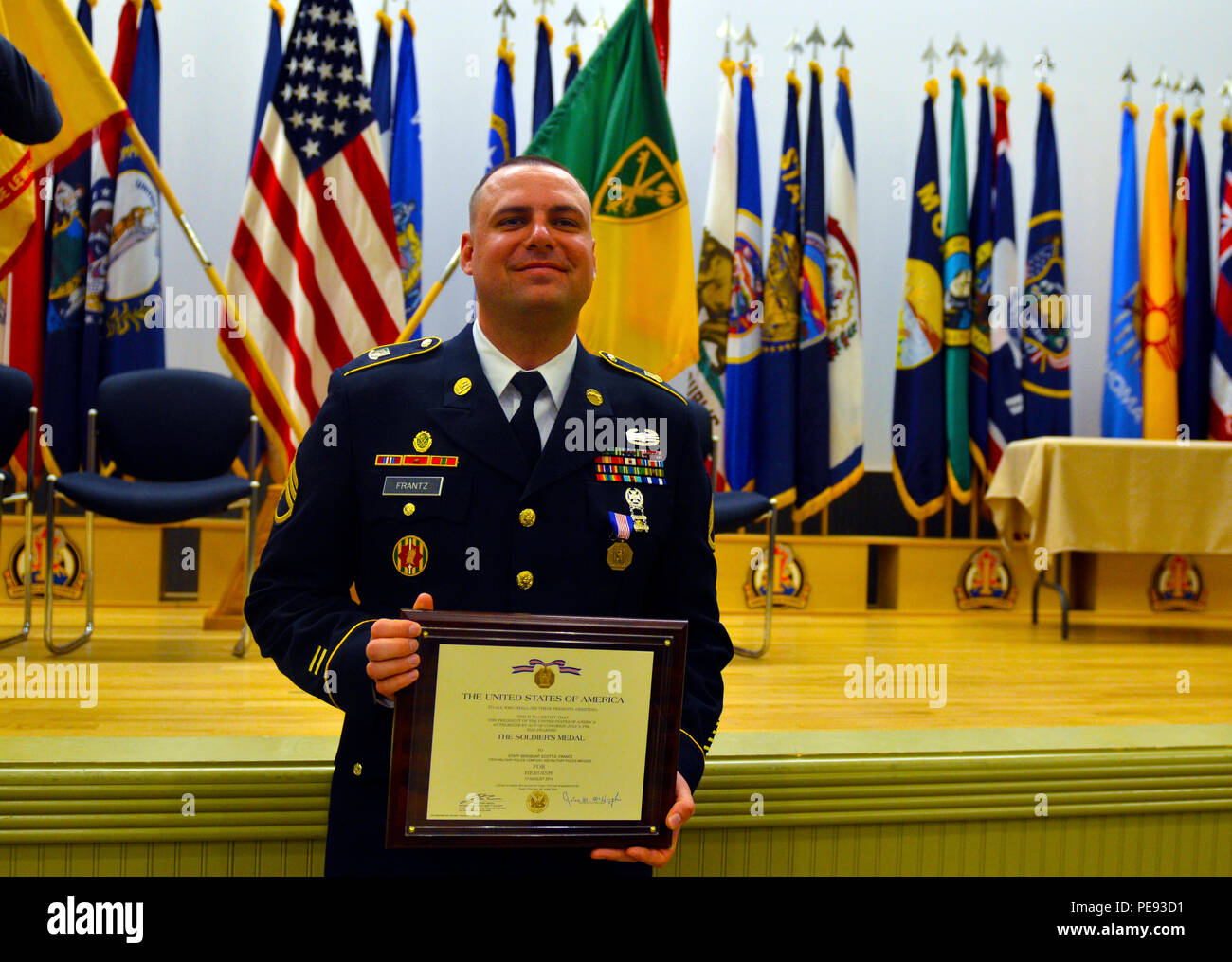Staff Sgt. Scott Franz, 504th Military Police Battalion, 42nd MP ...