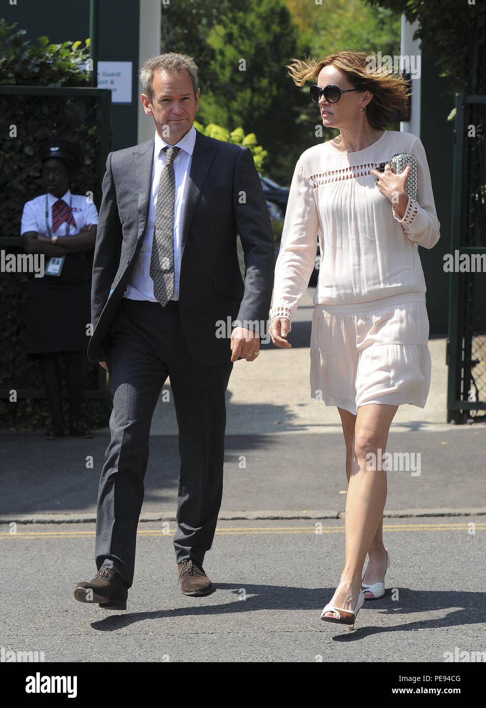 Various Celebrities at Wimbledon 2018 Day 11 Featuring: Alexander ...