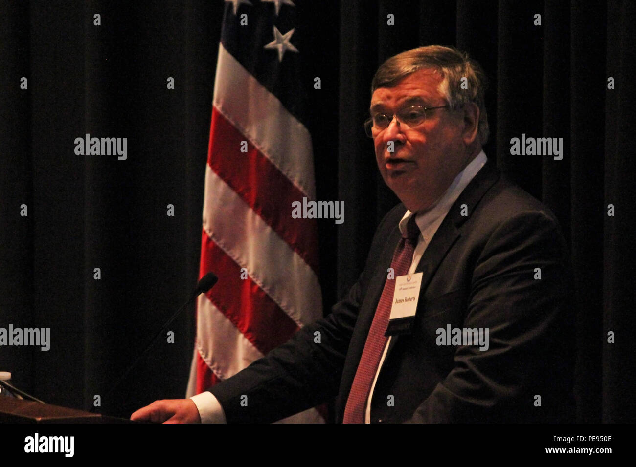 Mr. James C. Roberts, former Navy officer and founder of the American ...