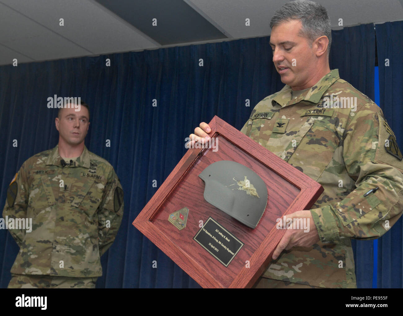 Col. Dean Hoffman, project manager of Soldier Protection and Individual ...