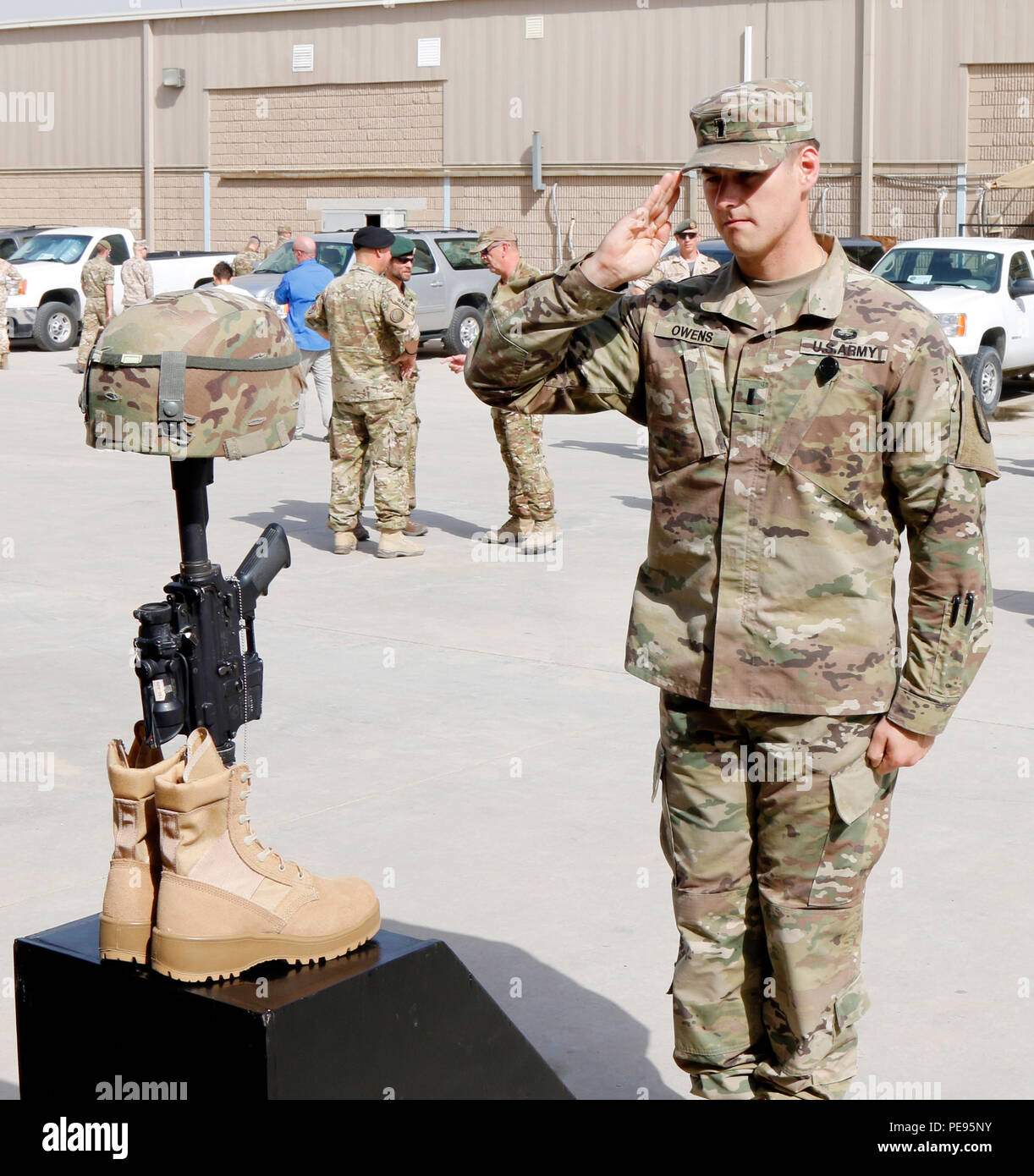 1st Lt. Ryan Owens, an action officer for the joint visitors bureau ...
