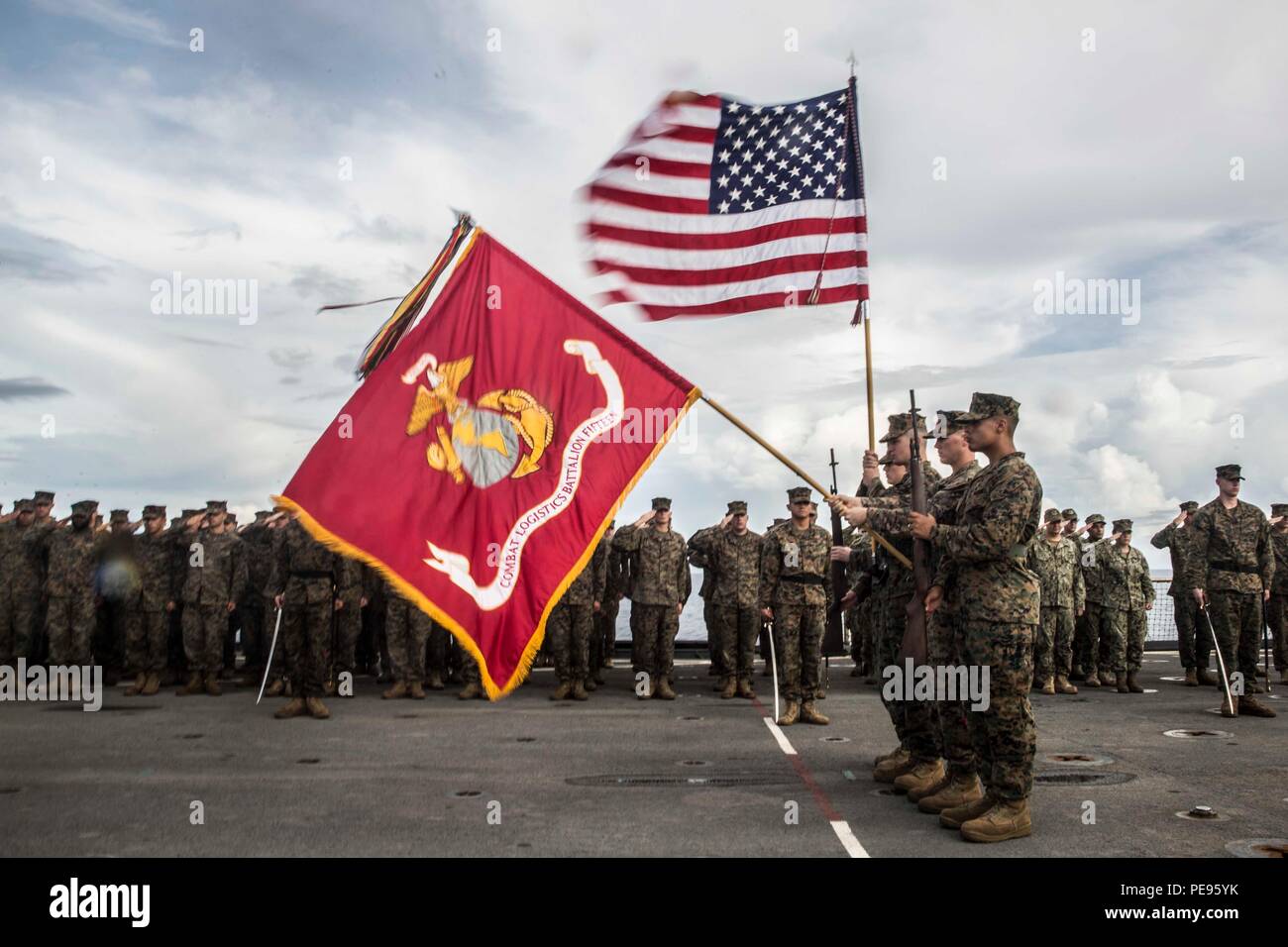 SOUTH CHINA SEA (Nov. 9, 2015) U.S. Marines with the 15th Marine ...