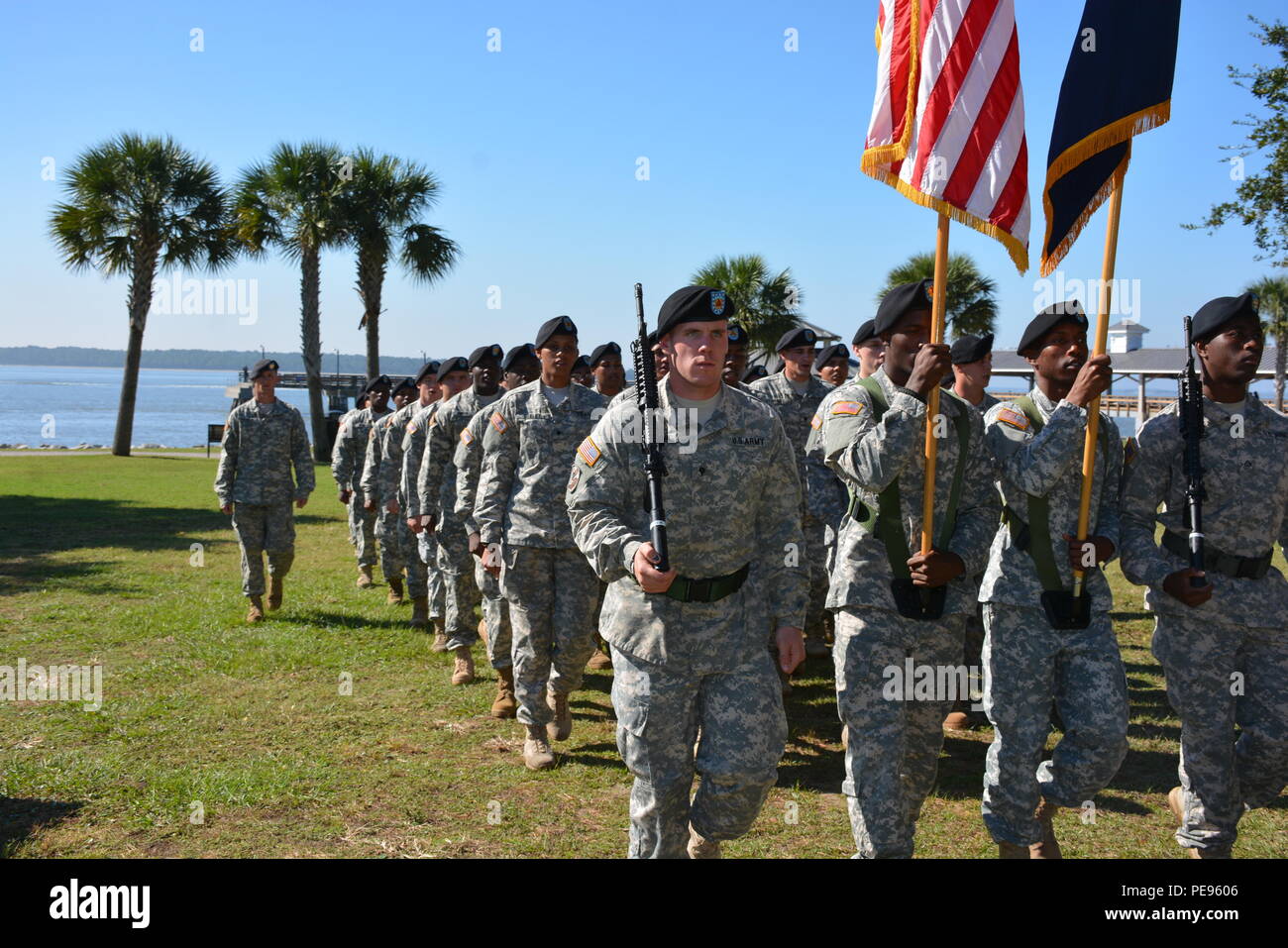 Soldiers assigned to the 87th Combat Sustainment Support Battalion, 3rd ...