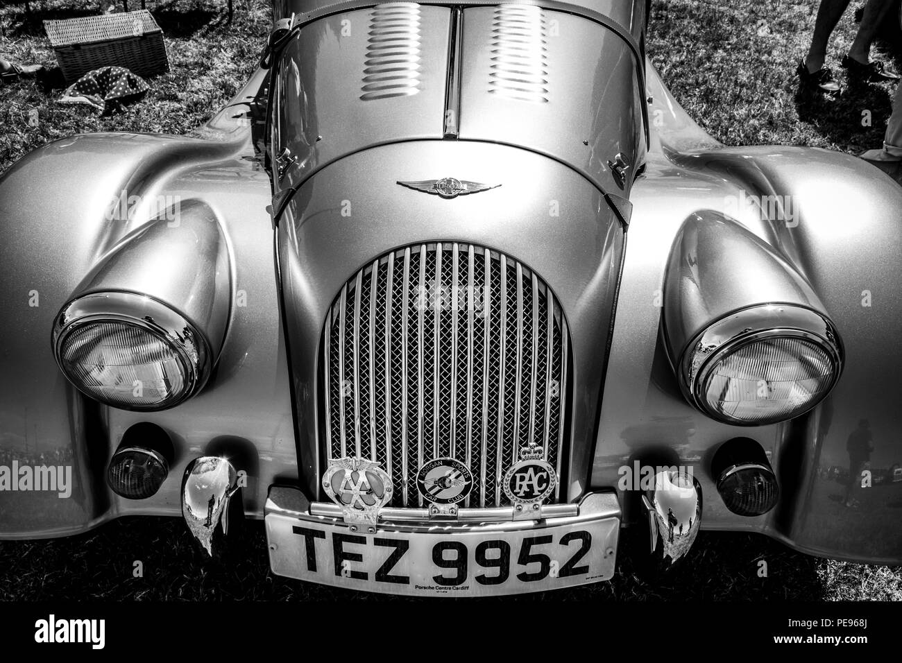 Open cockpit car Black and White Stock Photos & Images - Alamy