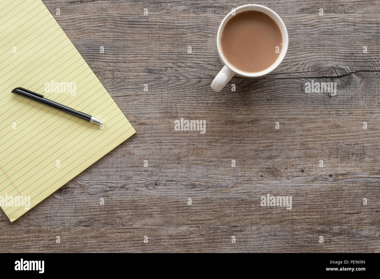 Flat notepad hi-res stock photography and images - Alamy