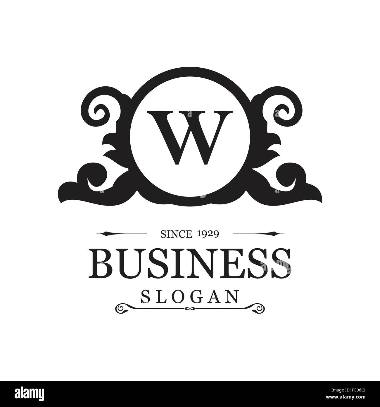 Elegent logo Cut Out Stock Images & Pictures - Alamy