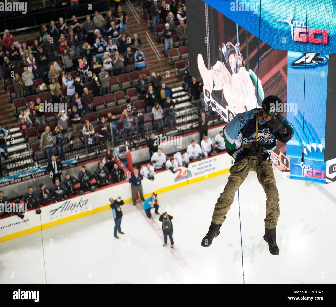 Master Sgt. Rodger Sparks, pararescueman with the 212th Rescue Squadron ...