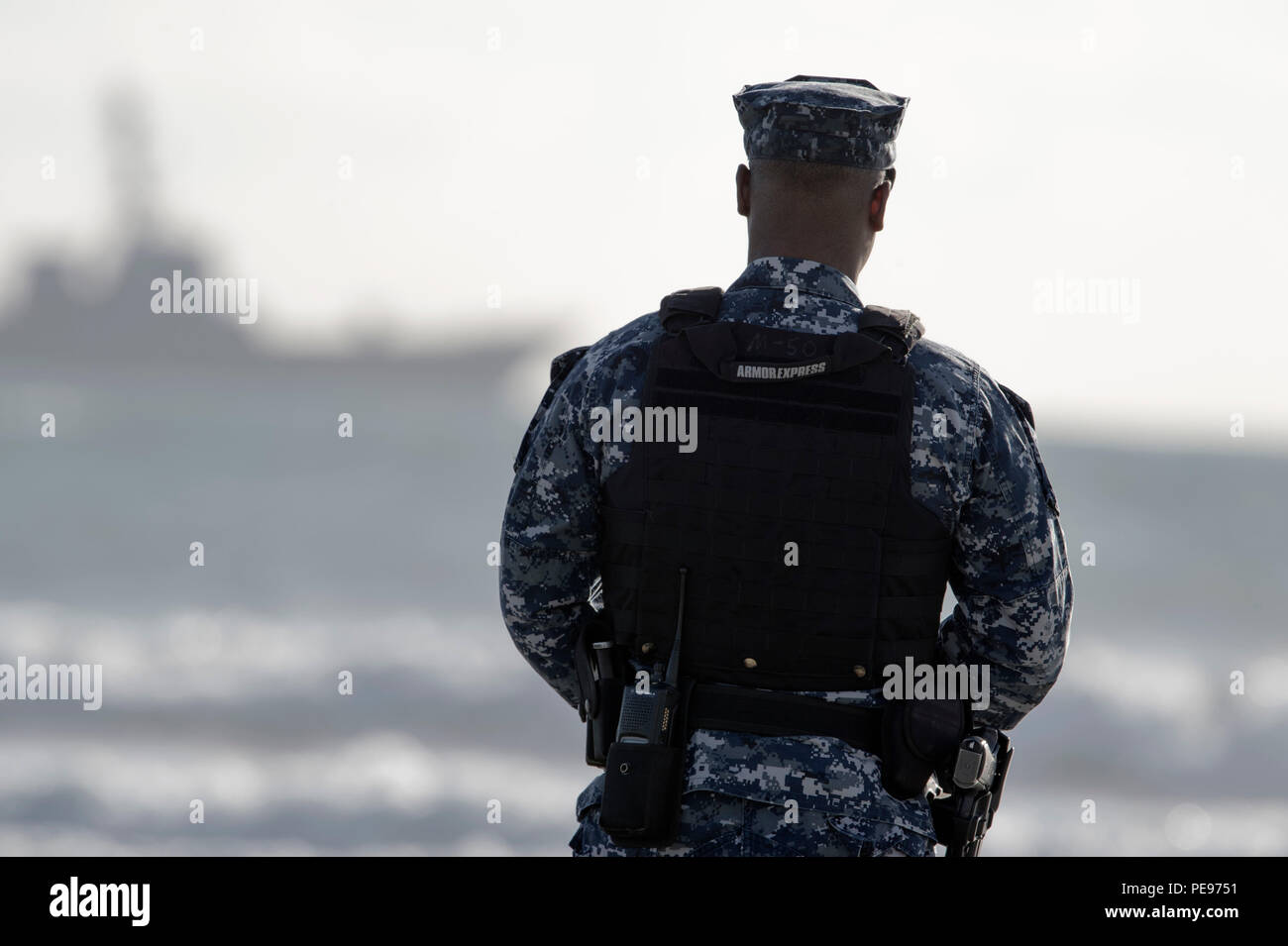 151116-N-AV746-066 PACIFIC OCEAN (Nov. 16, 2015) Master-At-Arms 3rd ...