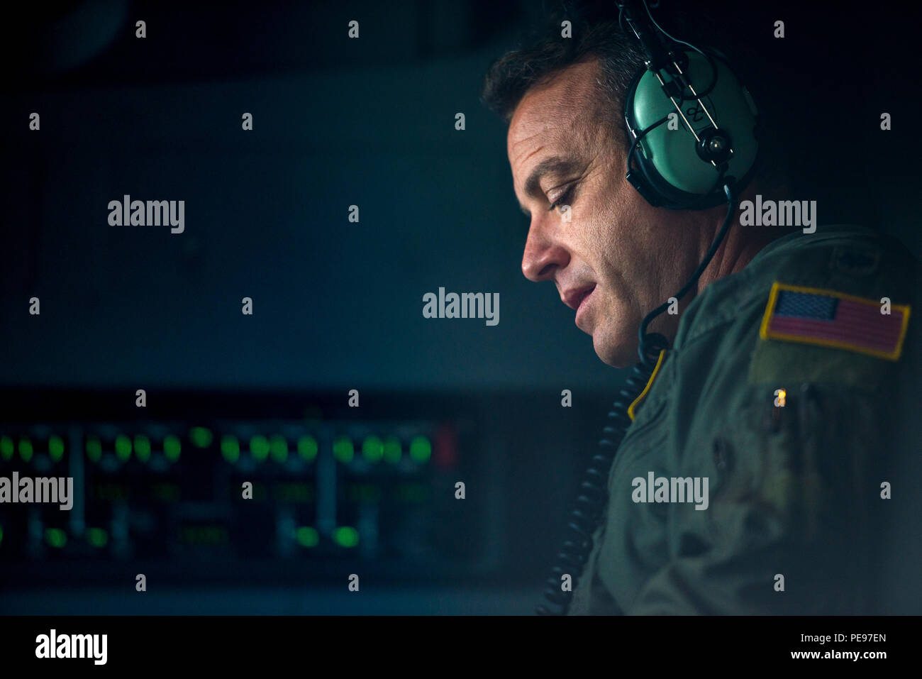 U.S. Air Force Lt. Col. Matthew Leddy, 71st Rescue Squadron HC-130J ...