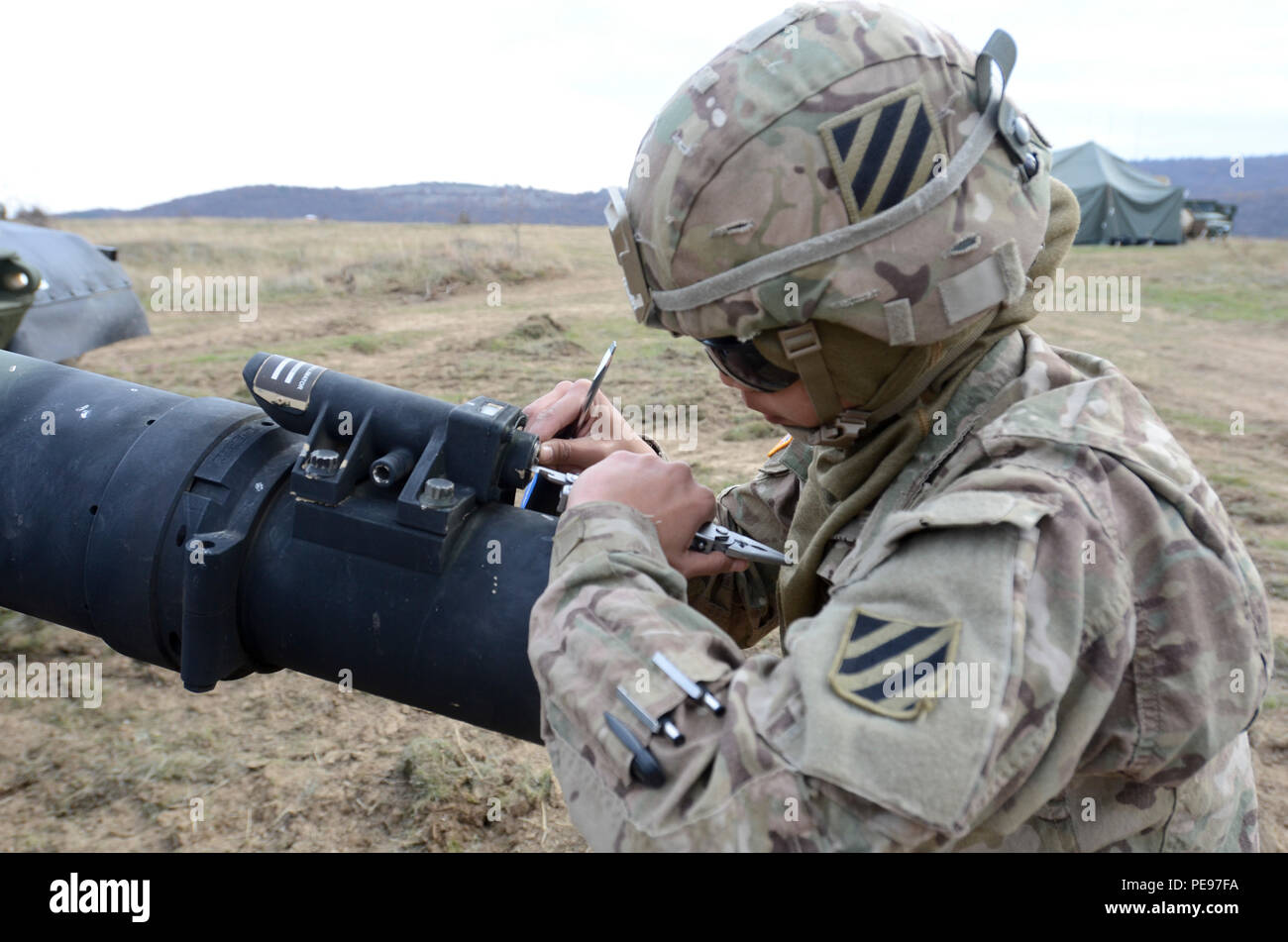 Spc. Princess Quides, an M1A2 System Enhancement Package Version 2 ...
