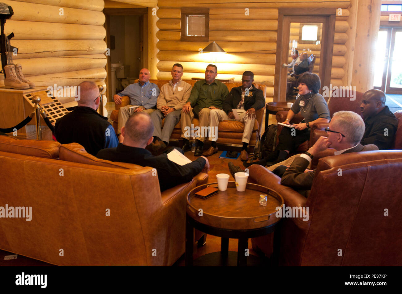 U.S. Army Reserve senior leaders with the 412th Theater Engineer ...