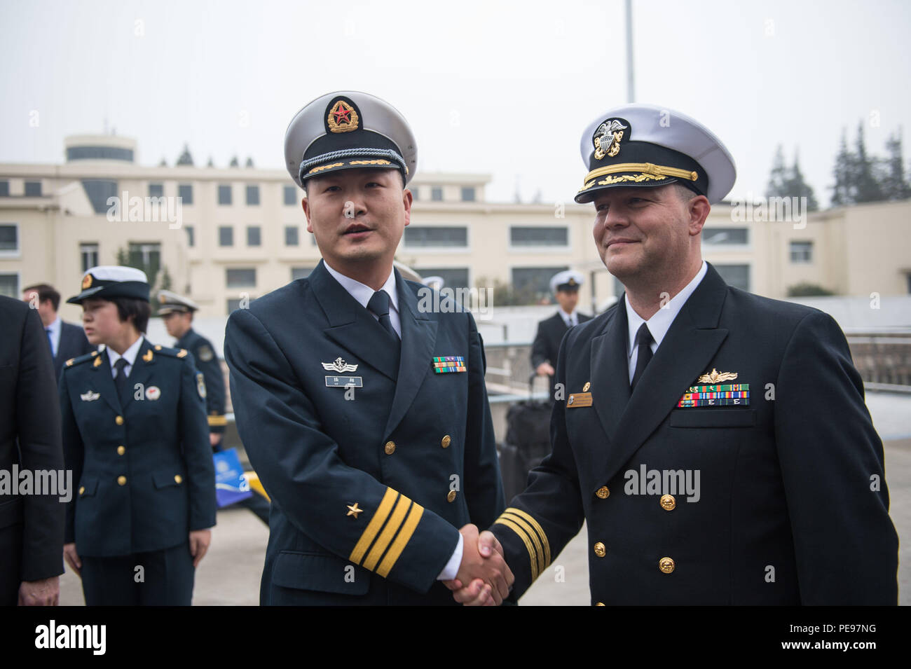 151116-N-UF697-207 SHANGHAI (Nov. 16, 2015) Cmdr. Harry L. Marsh ...