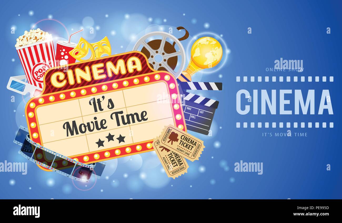 Movie poster award Stock Vector Images - Alamy