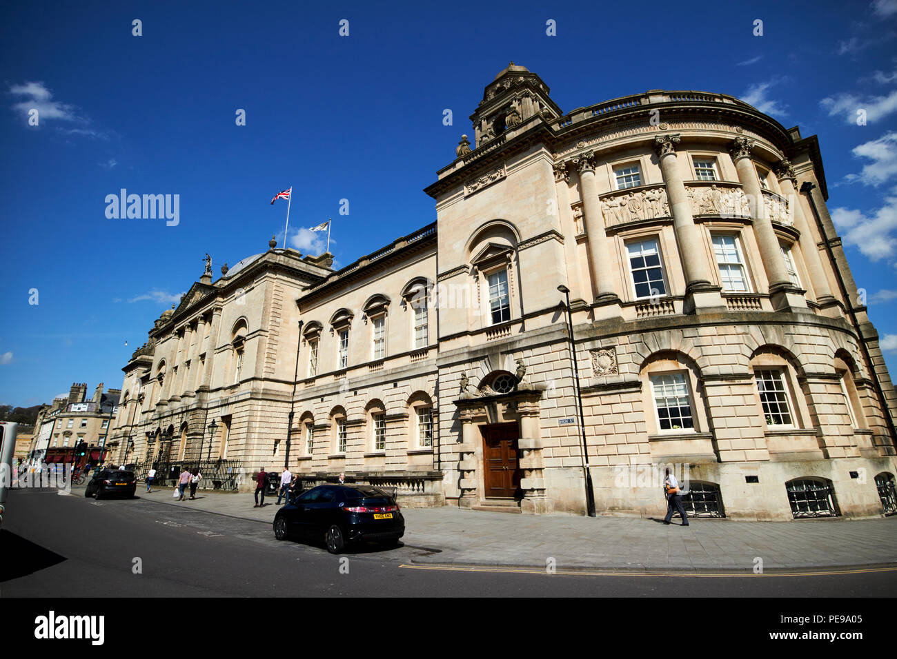 Bath guildhall town hall and municipal offices Bath England UK Stock ...